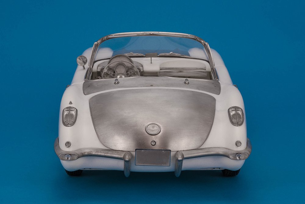 Model Factory Hiro 1/12 car model kit K829 Chevrolet Corvette (1960 ...