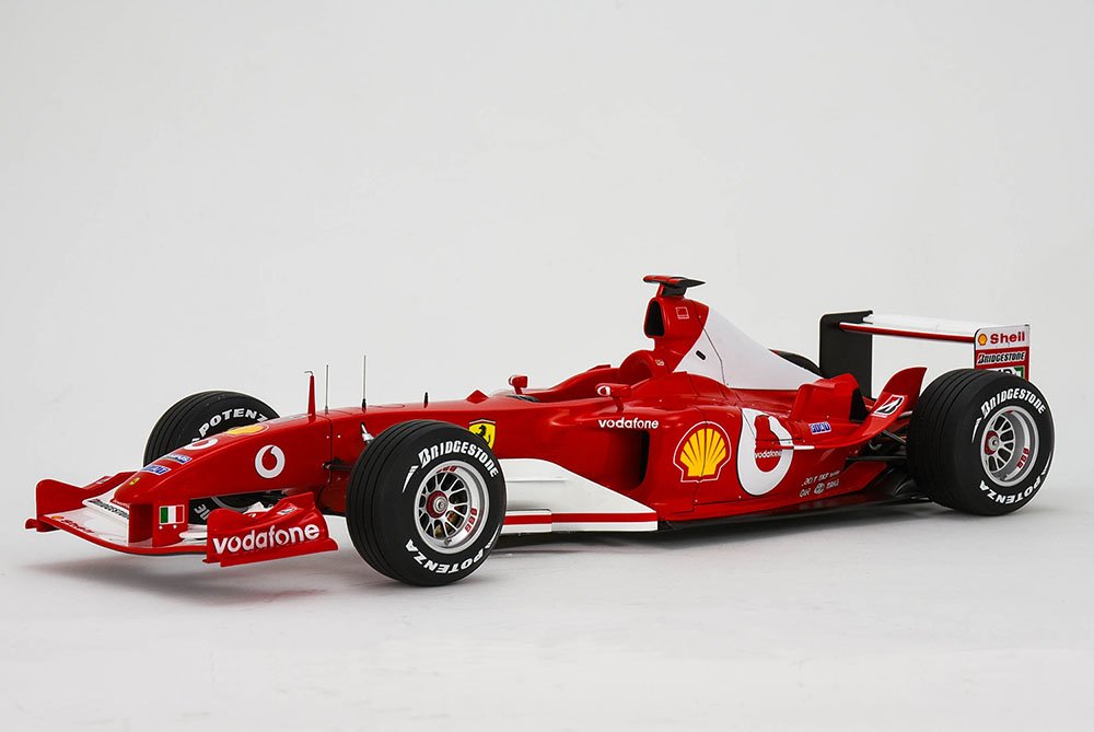 Model Factory Hiro 1/12 car model kit K833 Ferrari F2003 GA (2003) Pr ...