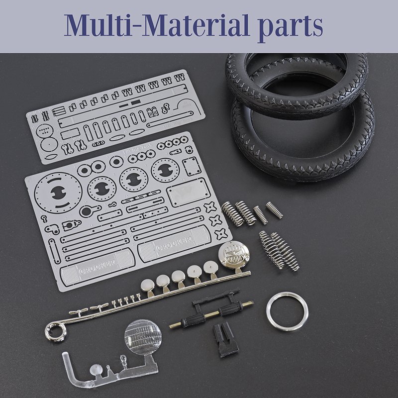 Model Factory Hiro 1/9 K836 Motorradbausatz Crocker OHV Big Tank (193, 527,00