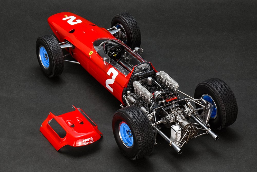 Model Factory Hiro 1/12 Automodellbausatz K834 Ferrari 158 F1 (1965 ...