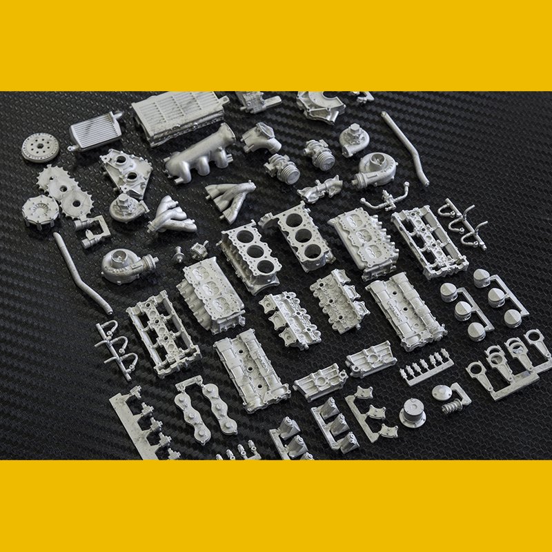 Model Factory Hiro 1/12 car model kit K838 Lotus Type 100T - www.auto ...