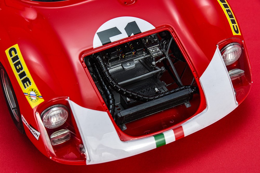 Model Factory Hiro 1/12 car model kit K837 Abarth 1000 SP LM 1969 - w, 636,00