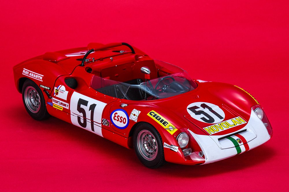 Model Factory Hiro 1/12 Automodellbausatz K837 Abarth 1000 SP LM 1969, 636,00